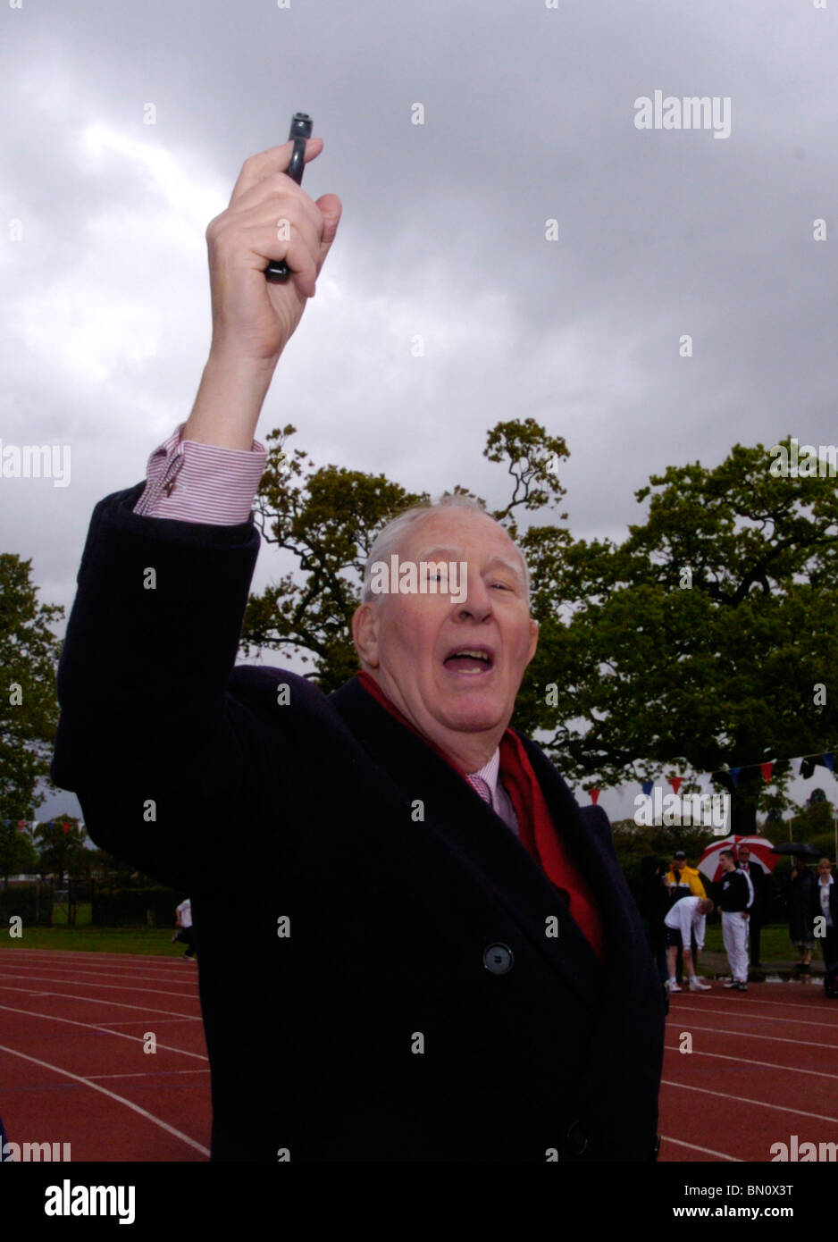 Sir Roger Gilbert Bannister, CBE Stock Photo - Alamy