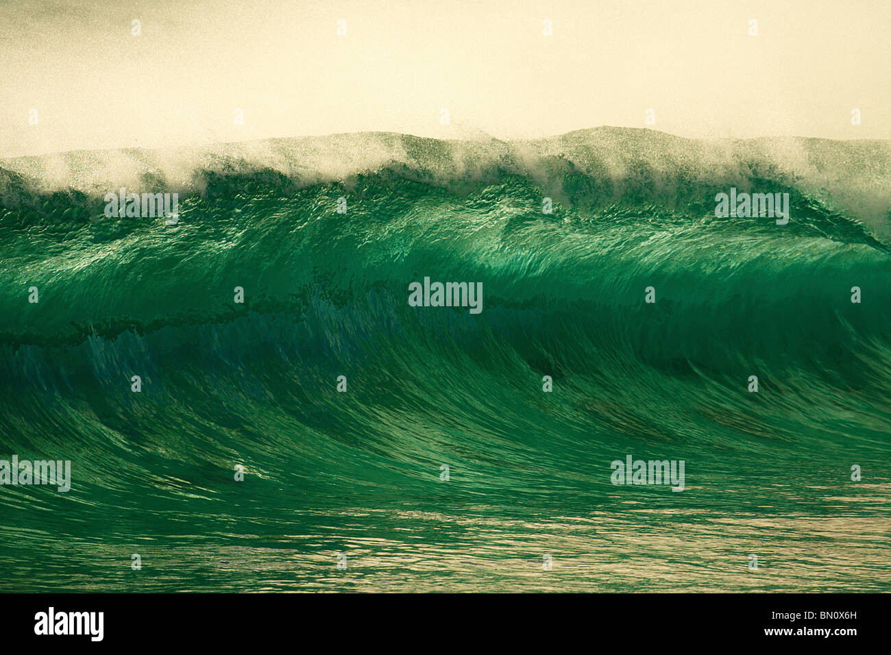 Tsunami wave hi-res stock photography and images - Alamy