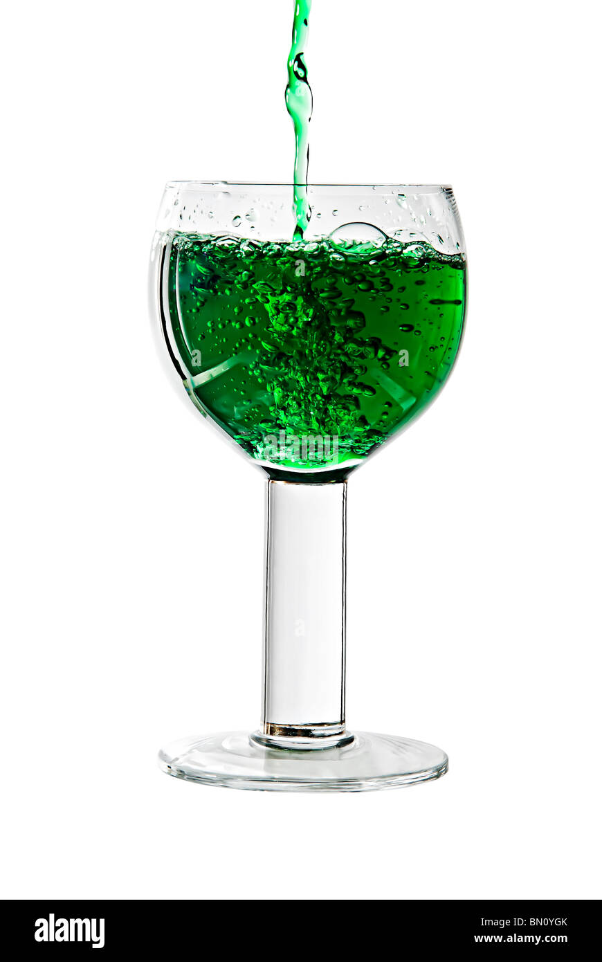 Splash in a glass. A fresh cold drink. Colorful drink Stock Photo - Alamy
