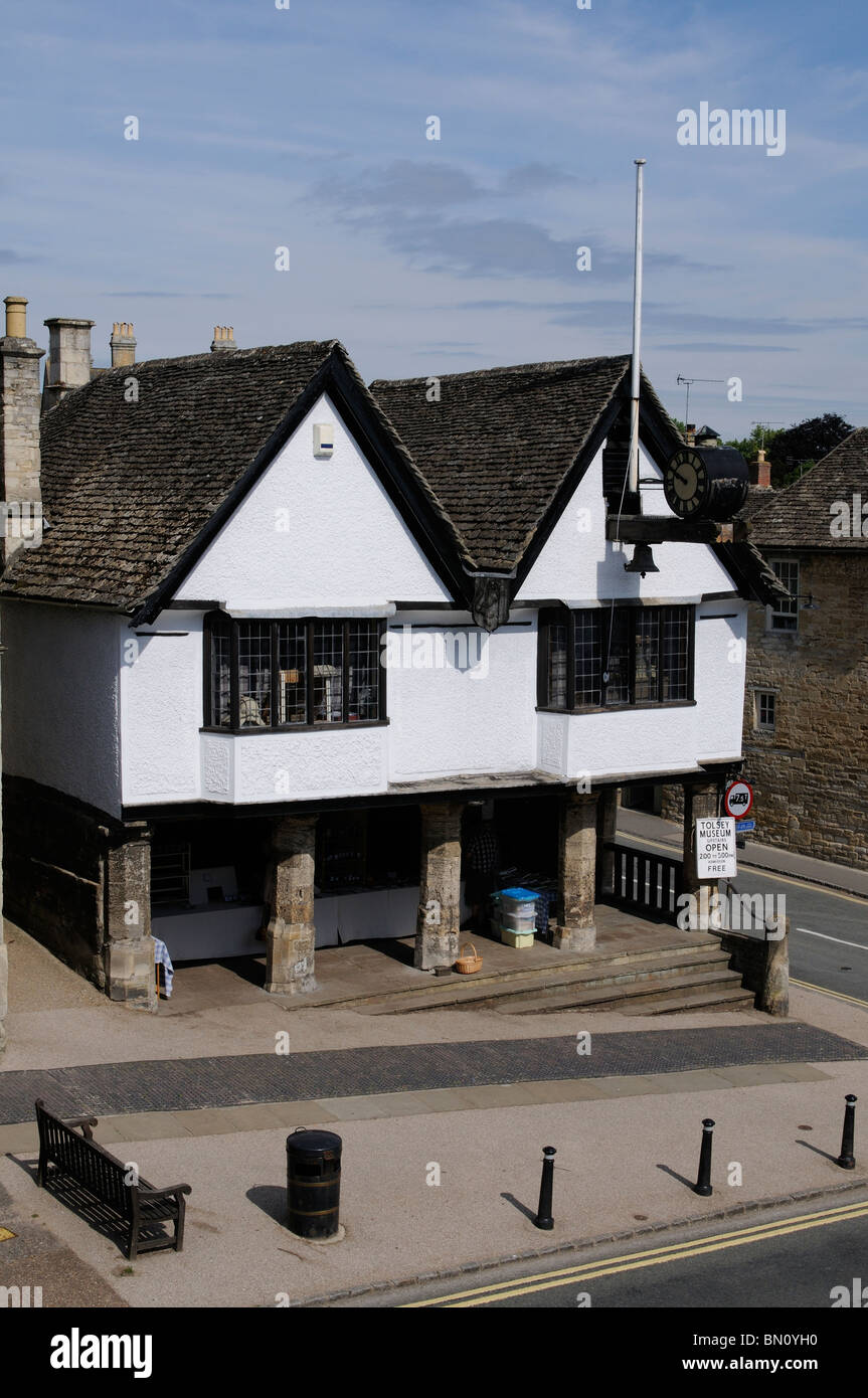 The Tolsey Museum on the High Street in Burford a popular tourist town ...