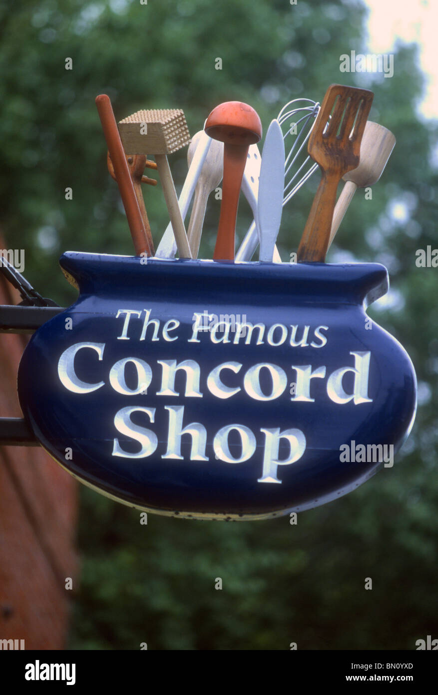 Concord cooking shop sign Stock Photo - Alamy