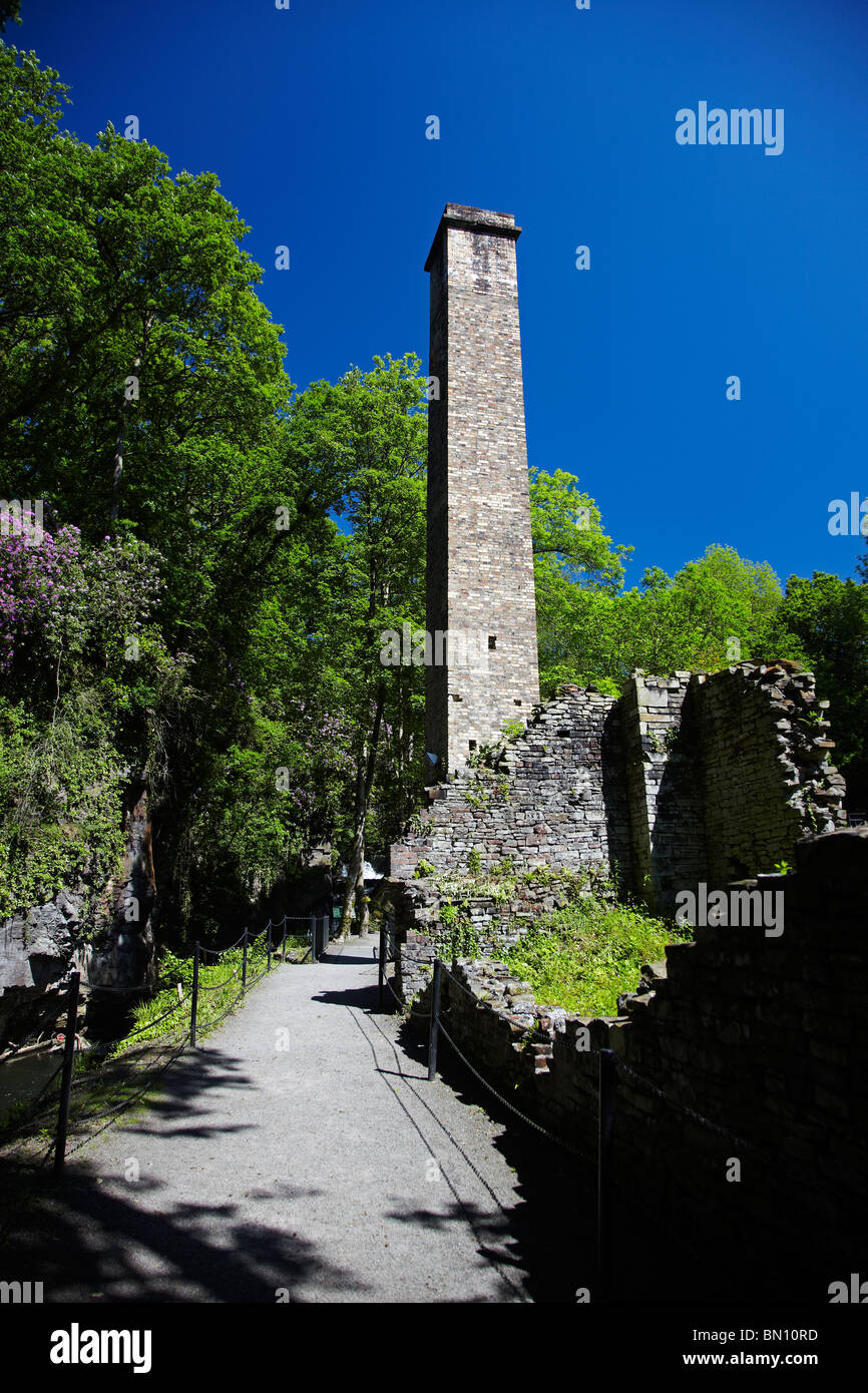 Aberdulais tin works hi-res stock photography and images - Alamy