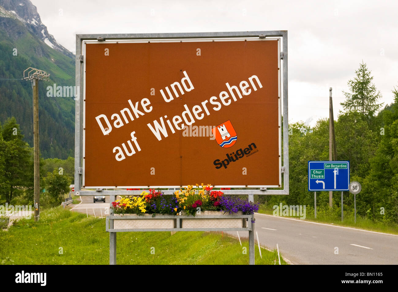 Splugen, Canton Grigioni, Switzerland Stock Photo - Alamy