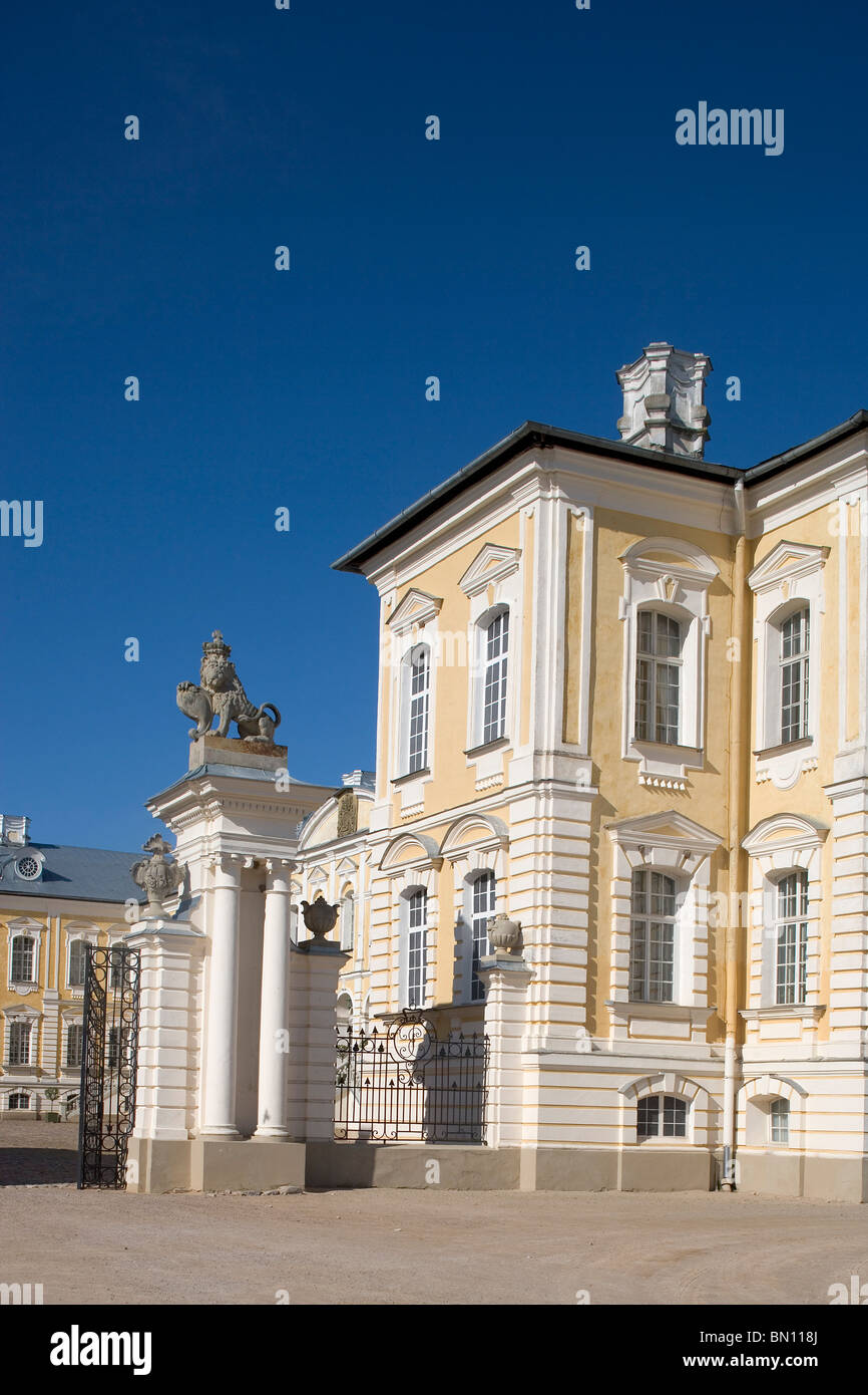 Latvia,Zemgale,Rundale Palace by Bartolomeo Rastrelli Stock Photo - Alamy