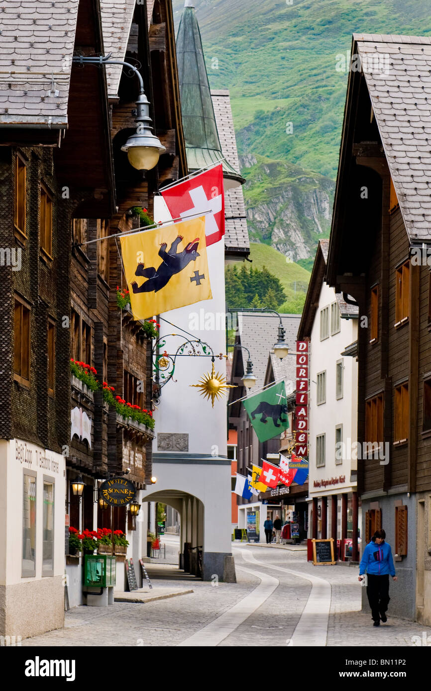 Andermatt Canton Uri Switzerland High Resolution Stock Photography and ...