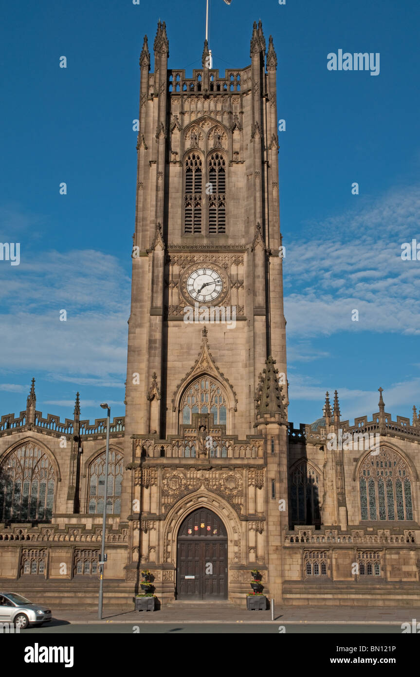 Manchester Cathedral,Victoria Street,Manchester,UK Stock Photo - Alamy