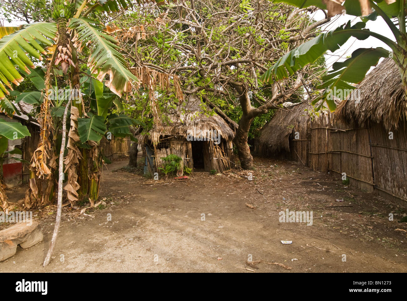Traditional kuna house san blas hi-res stock photography and images - Alamy