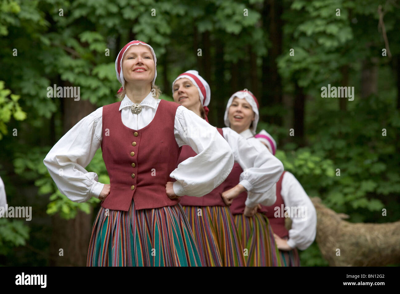 Latvia,Latvian folklore,Traditional costumes,dance,dancing,sing,singing ...