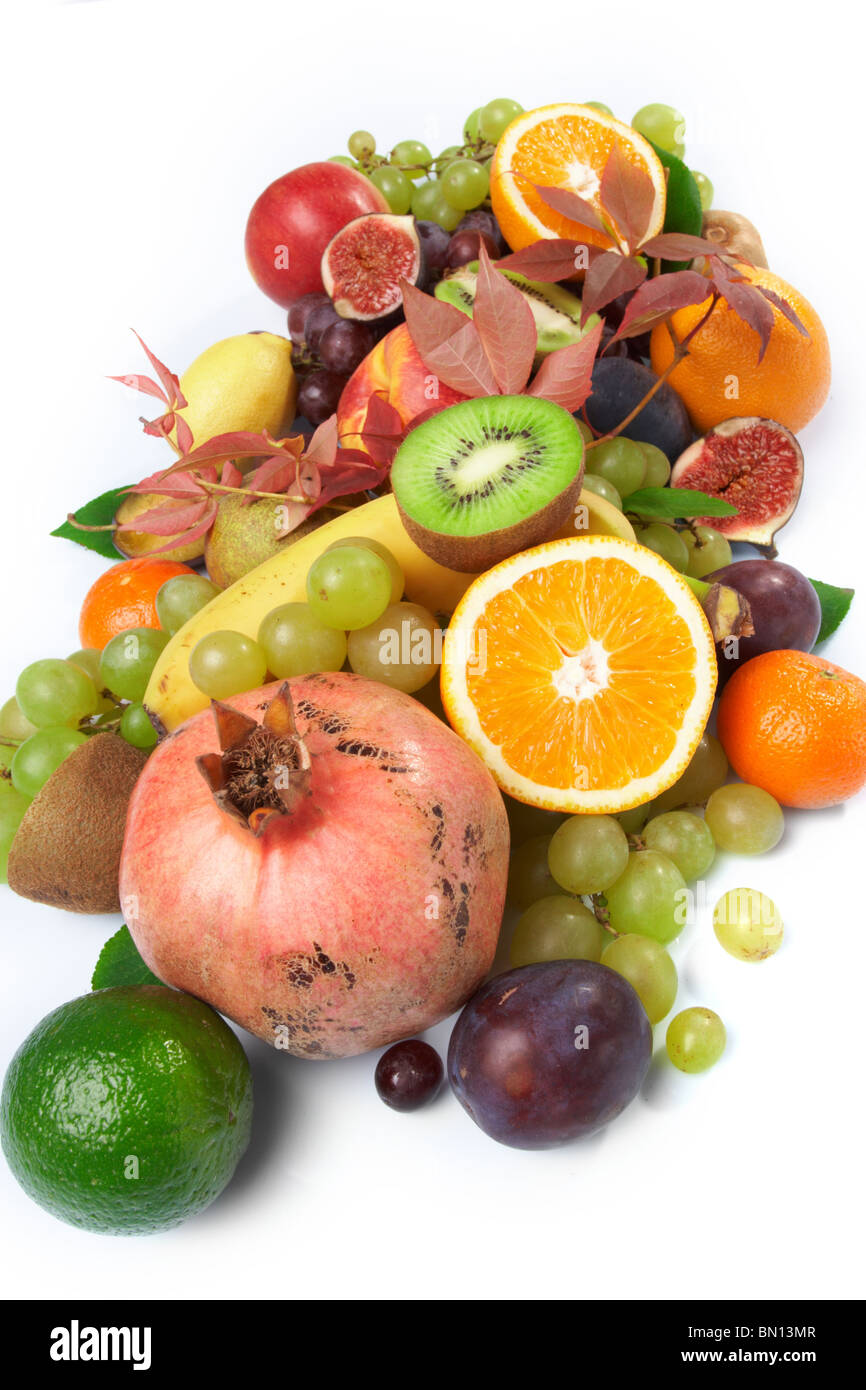 Plenty of fruits Cut Out Stock Images & Pictures - Alamy
