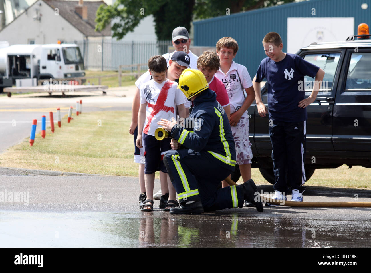 Fire safety kids hi-res stock photography and images - Alamy