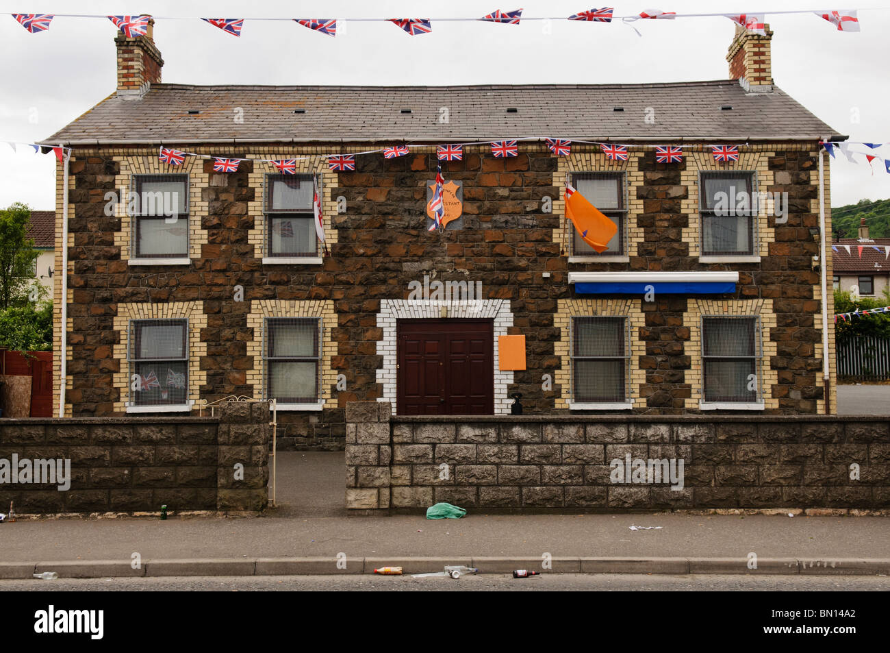 25th June 2010, Newtownabbey. Cloughfern District Orange Order holds ...
