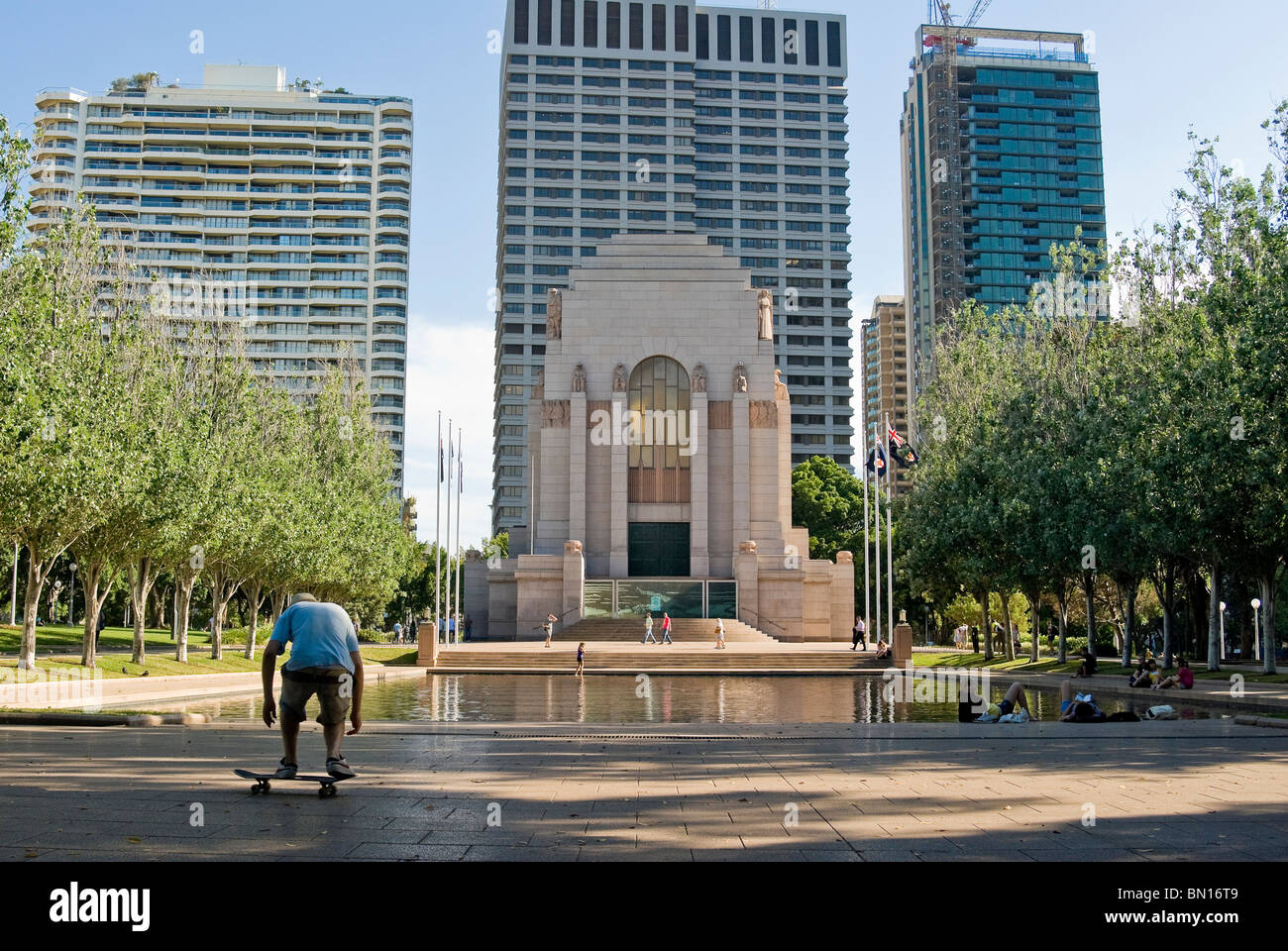 Anzac memorial in hyde park hi-res stock photography and images - Alamy