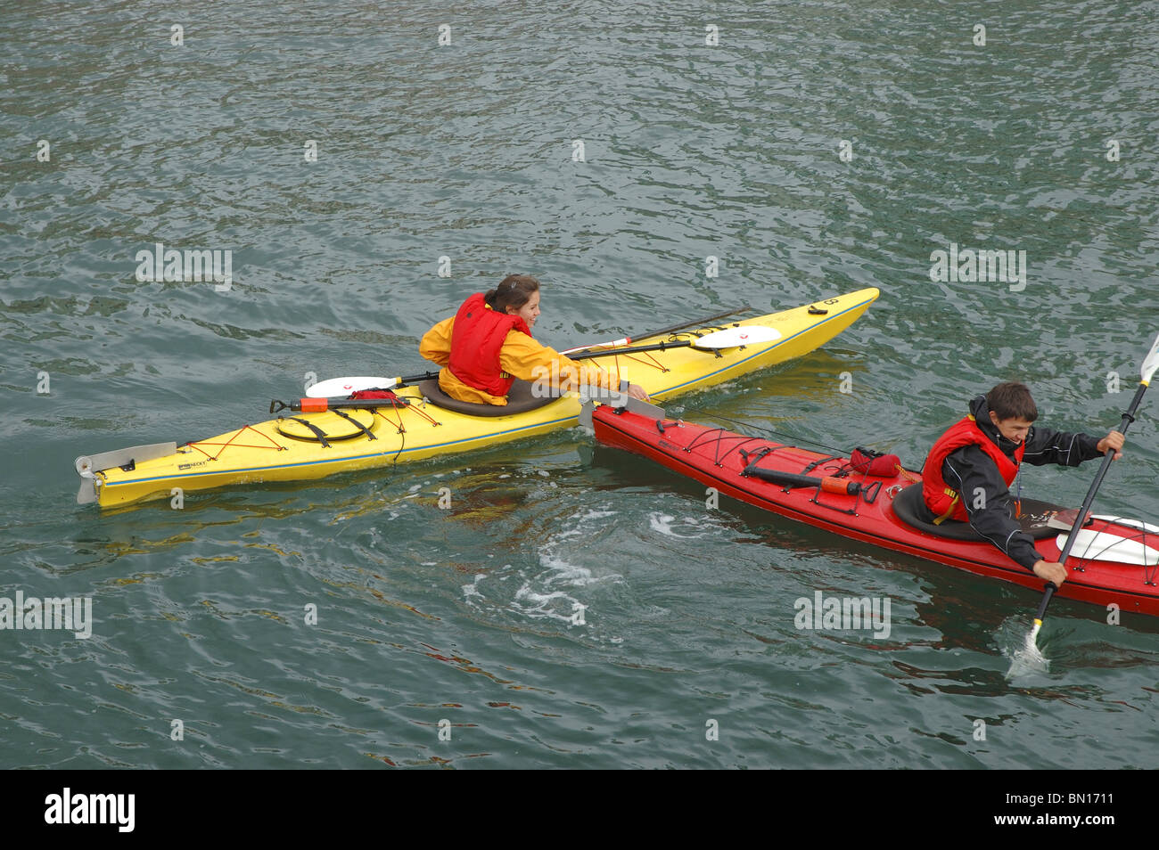 2 canoes hi-res stock photography and images - Alamy
