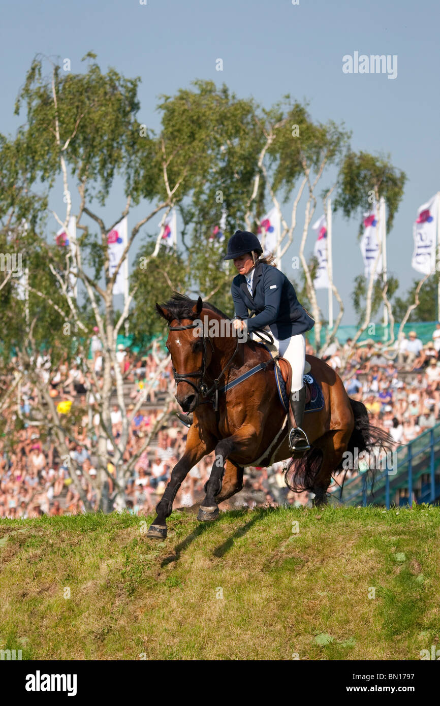 Hickstead Water Jump High Resolution Stock Photography and Images - Alamy