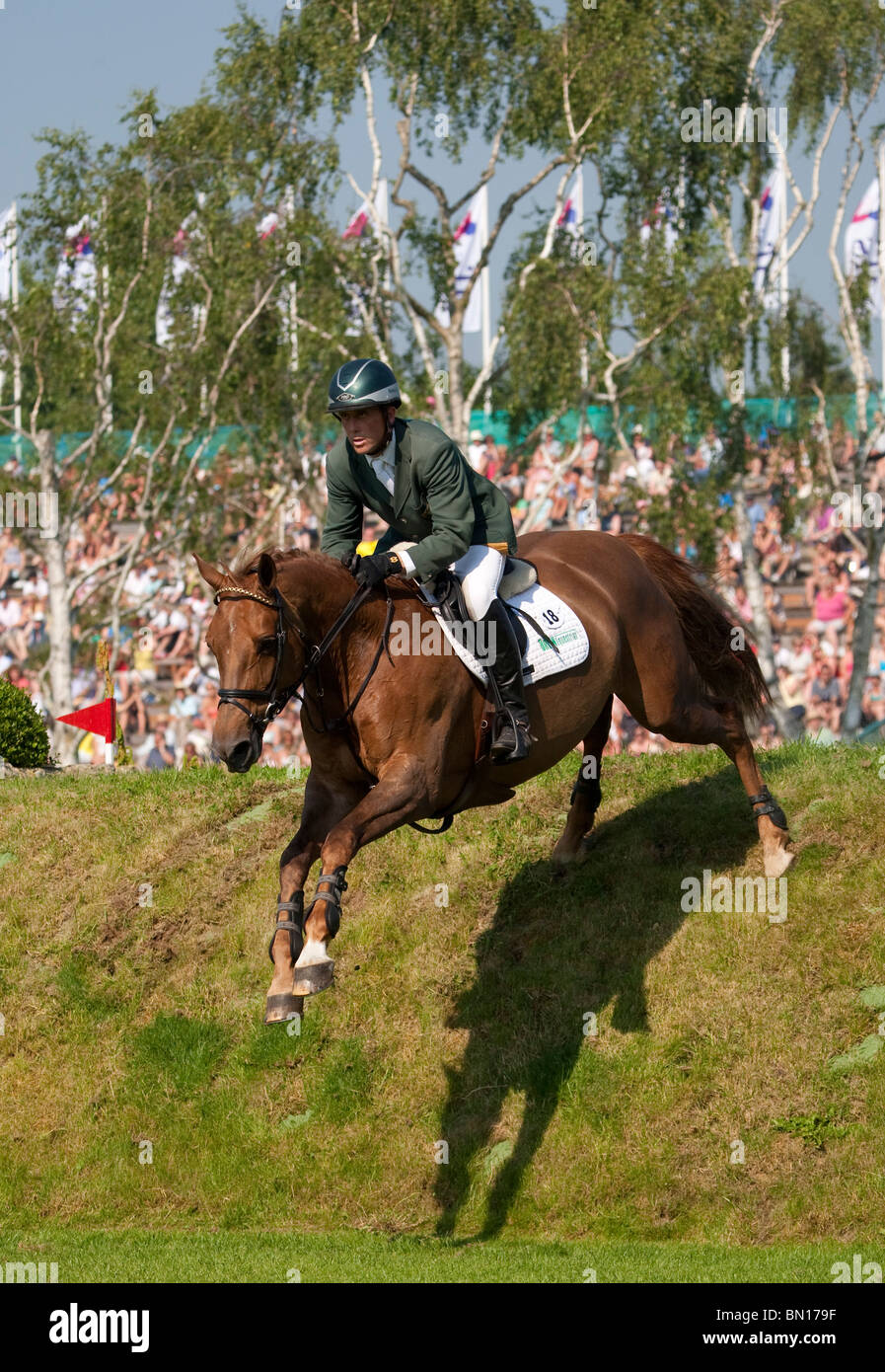 Hickstead Water Jump High Resolution Stock Photography and Images - Alamy