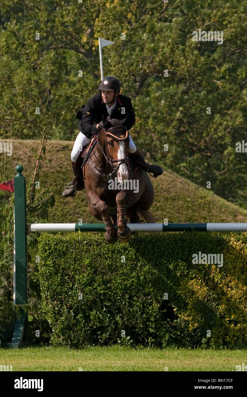 Hickstead water jump hi-res stock photography and images - Alamy
