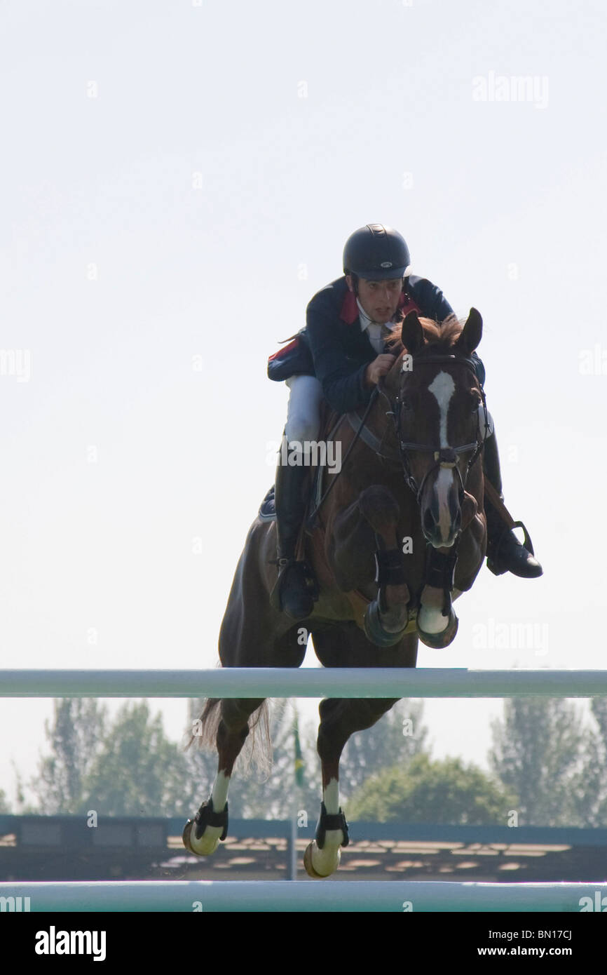 Hickstead Water Jump High Resolution Stock Photography and Images - Alamy
