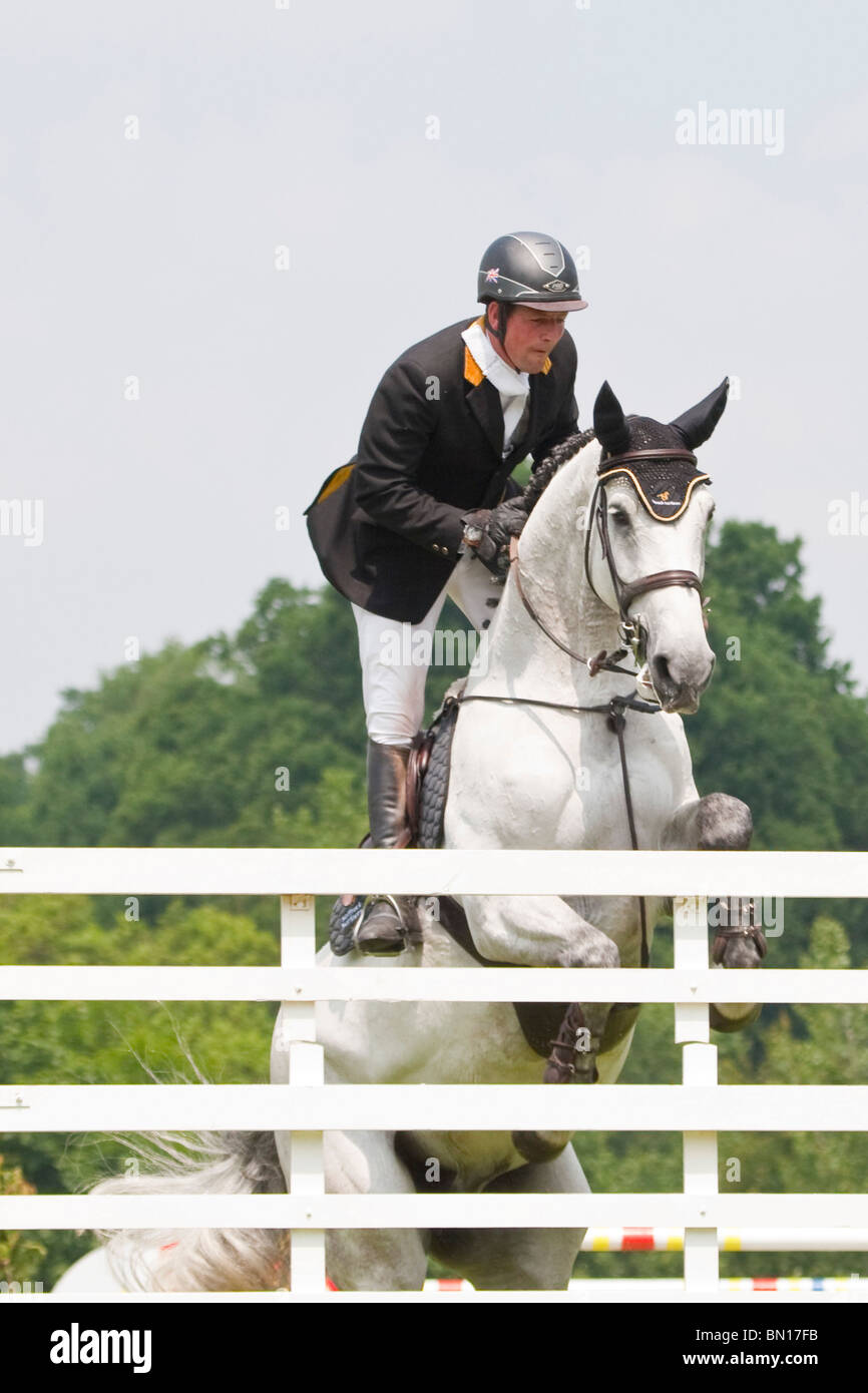 Hickstead Water Jump High Resolution Stock Photography and Images - Alamy