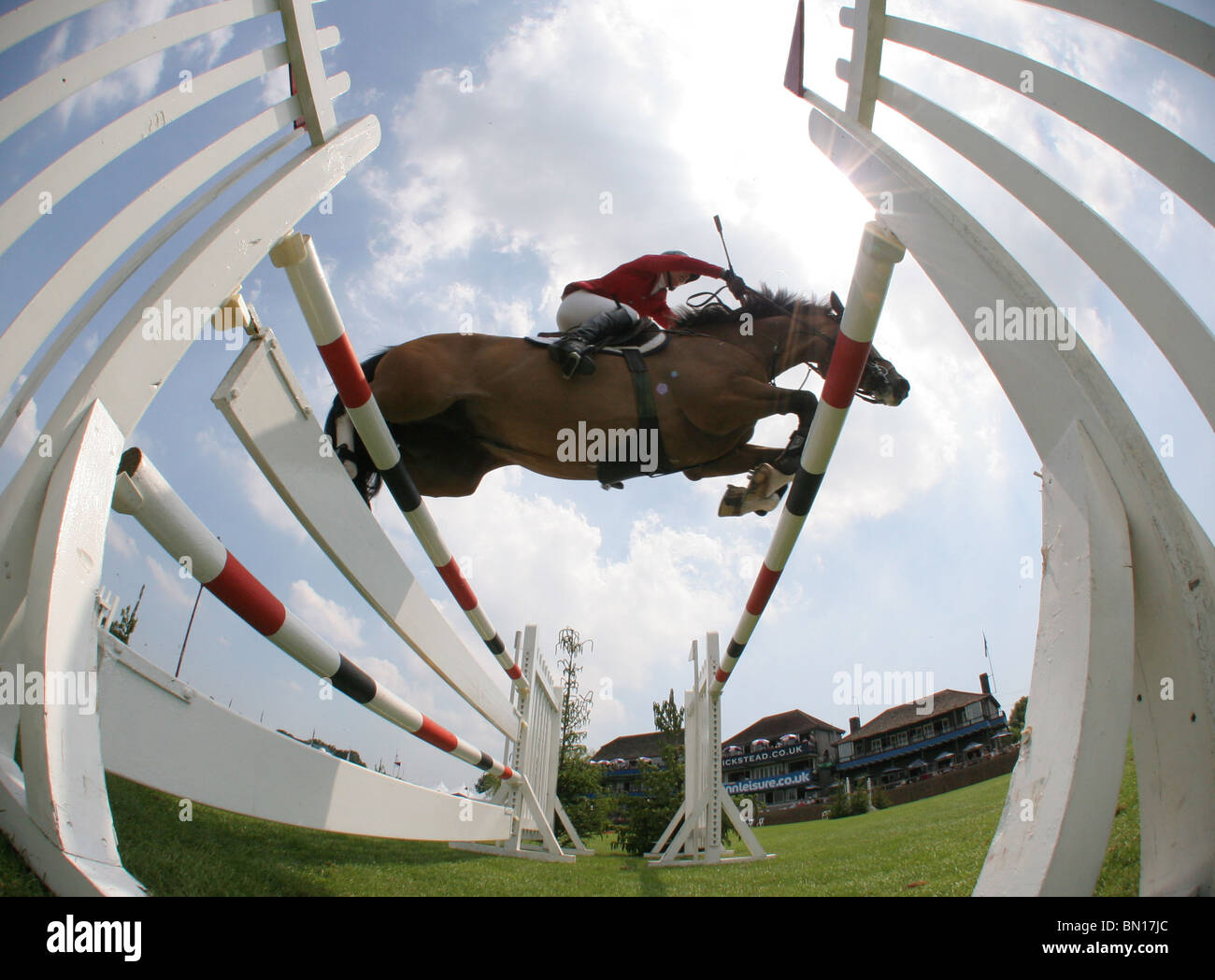 Hickstead Water Jump High Resolution Stock Photography and Images - Alamy