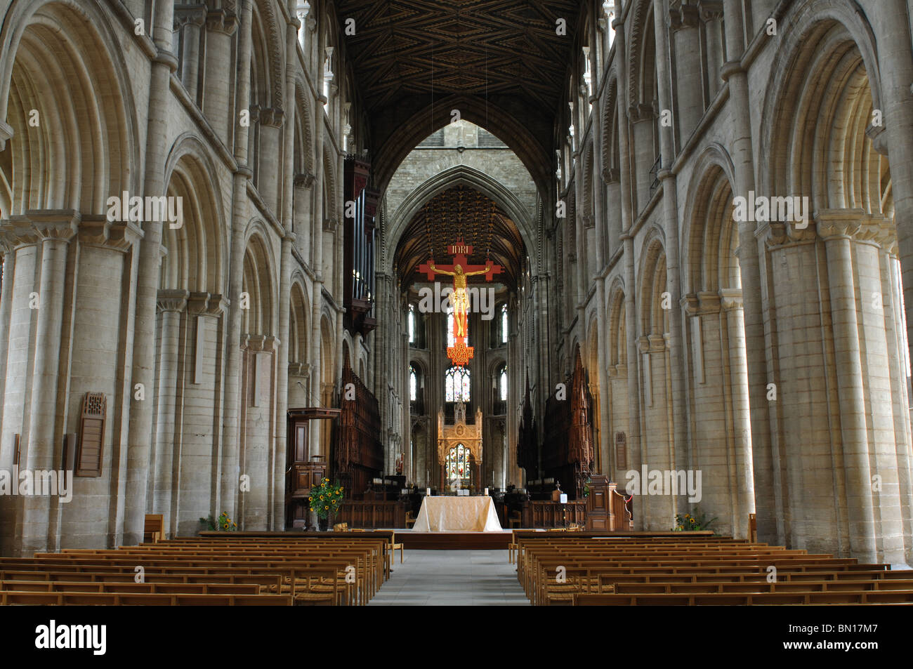 Peterborough Cathedral, Cambridgeshire, England, UK Stock Photo - Alamy