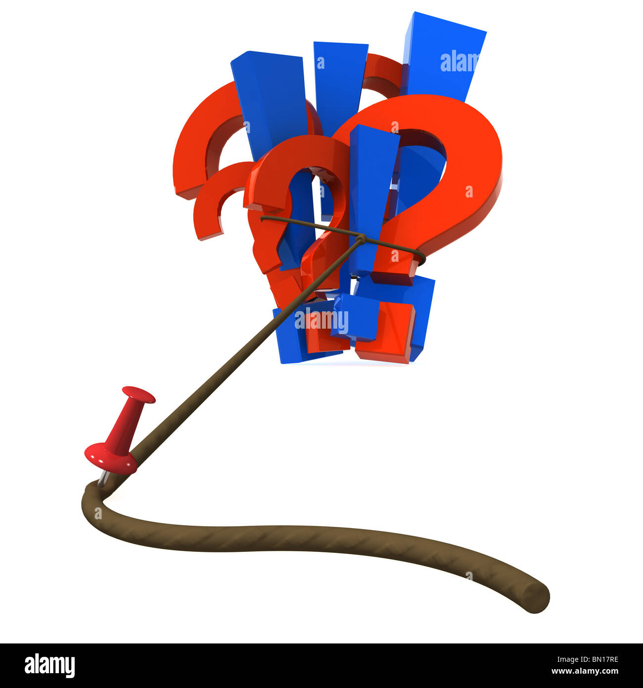 Rope loop model Cut Out Stock Images & Pictures - Alamy