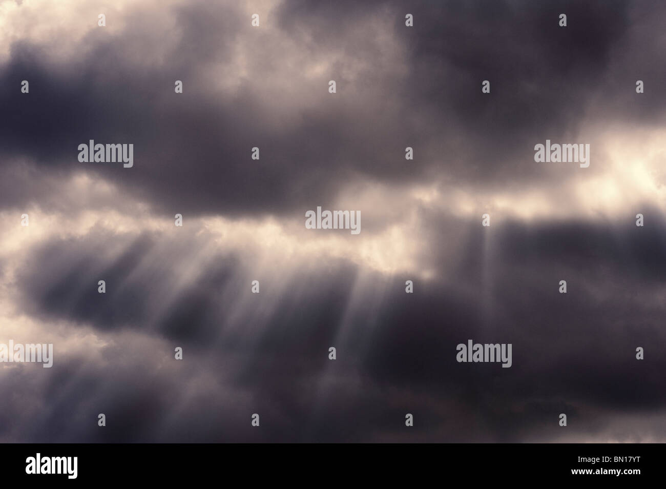 Sun bursting through the clouds hi-res stock photography and images - Alamy