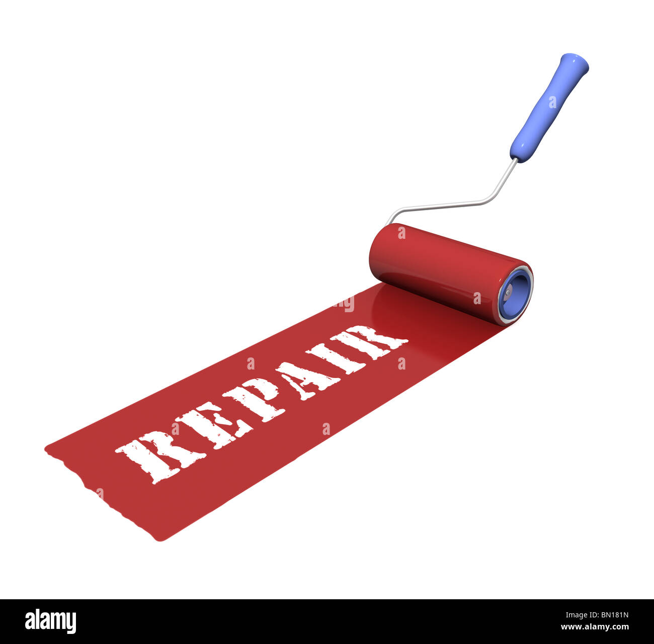 3d model of the platen Stock Photo - Alamy