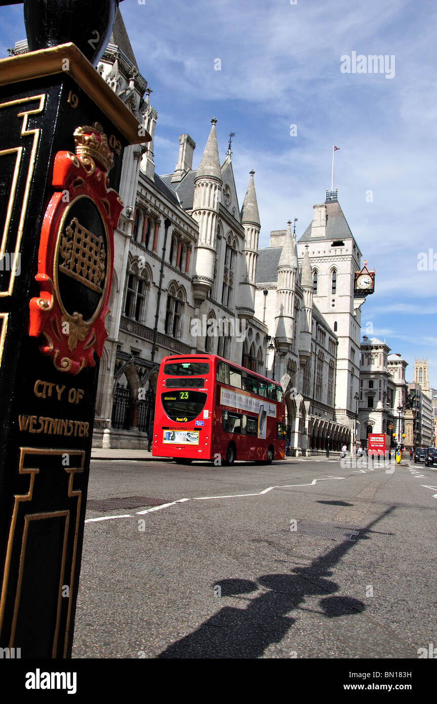 The Royal Courts of Justice, The Strand, City of Westminster, Greater ...