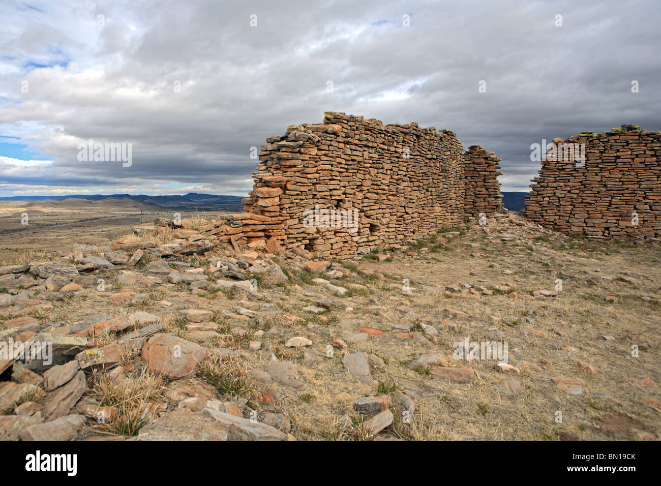 Ruins of Chicomostoc (circa 300-1200), La Quemada, state Zcatecas ...