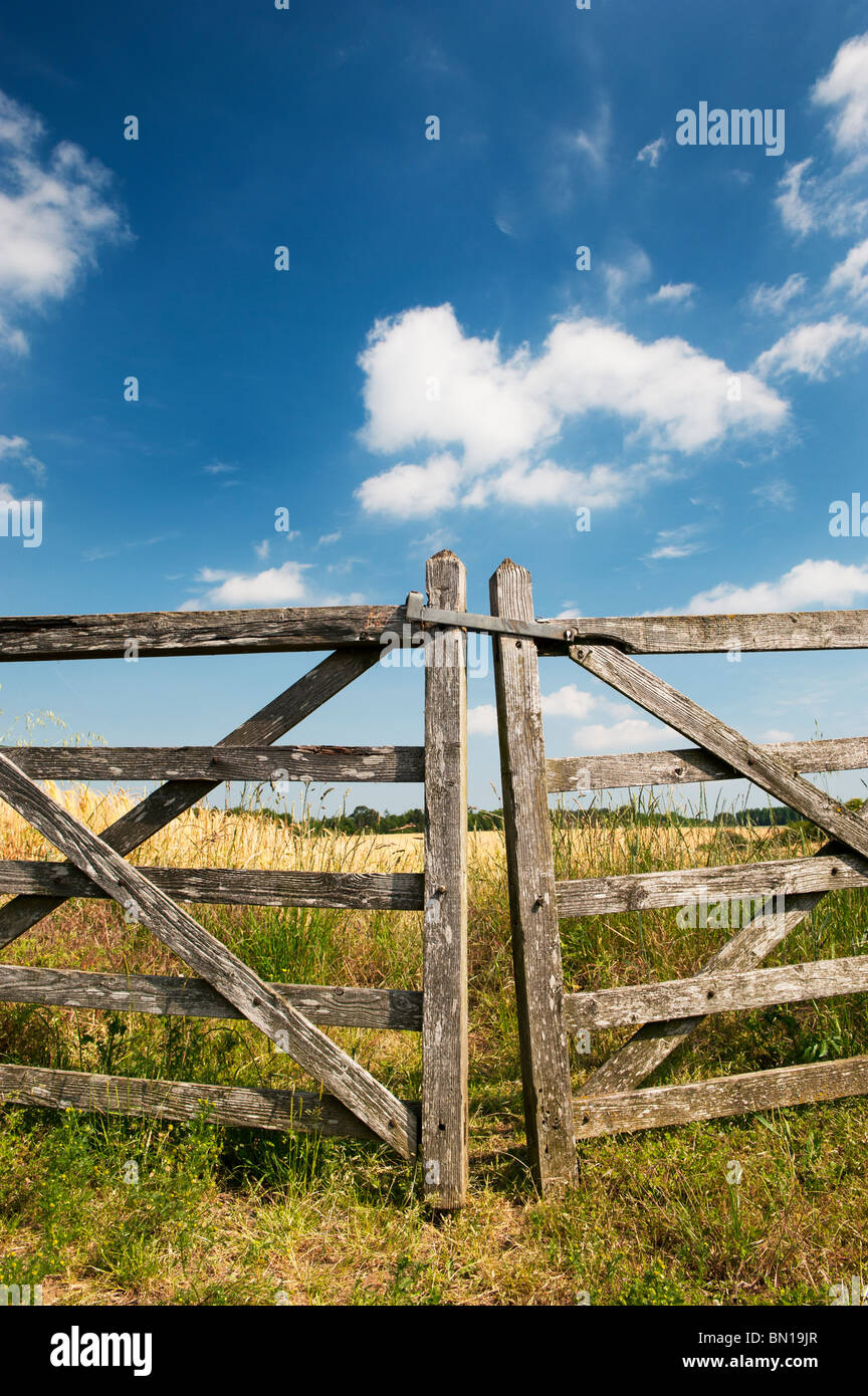 Wooden Gates High Resolution Stock Photography and Images - Alamy