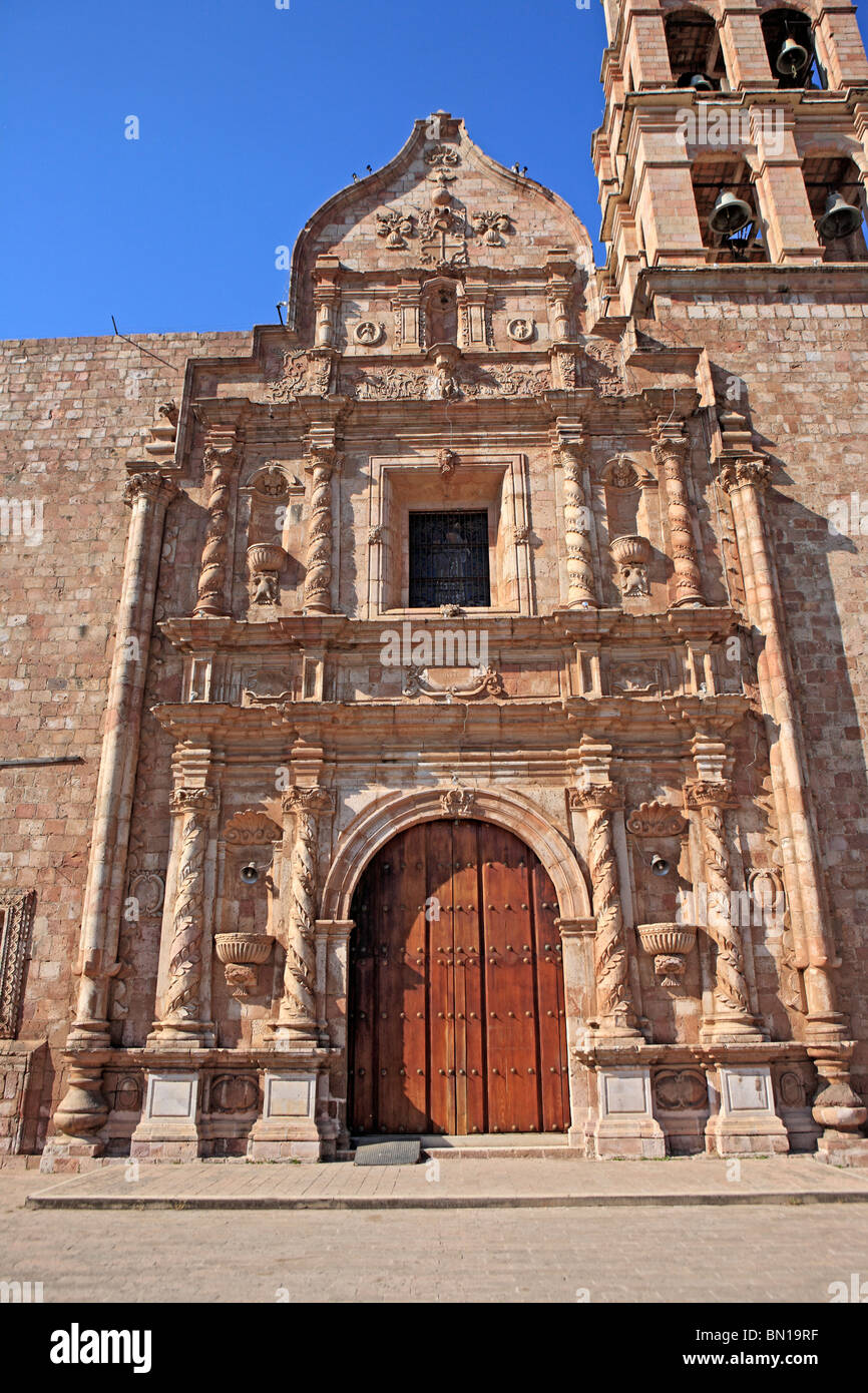 Our Lady of Rosario church (18th century), El Rosario, state Sinaloa ...