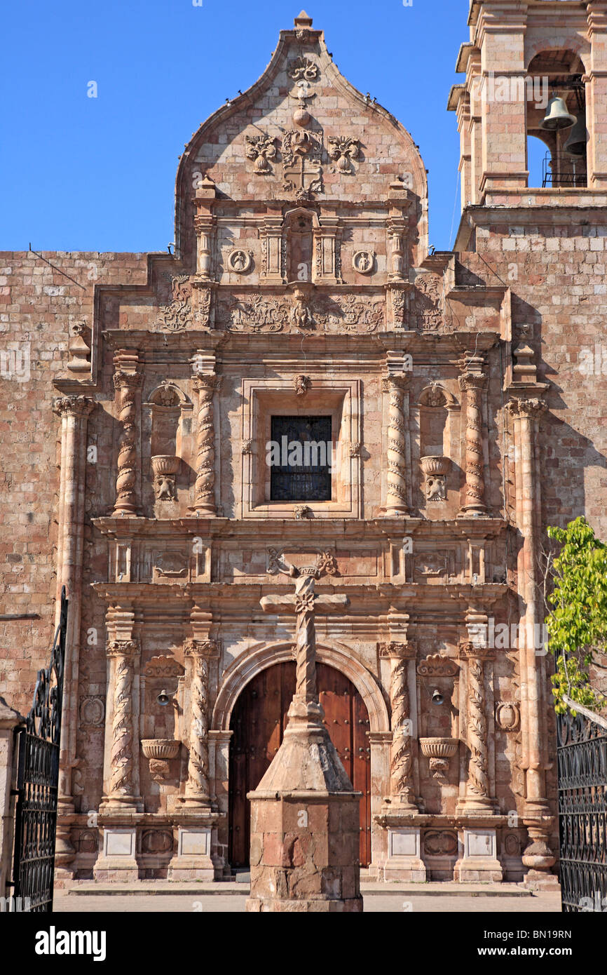 Our Lady of Rosario church (18th century), El Rosario, state Sinaloa ...