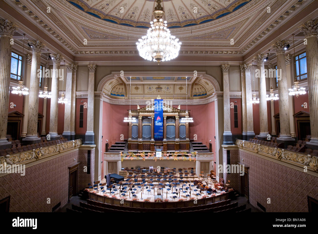 The Rudolfinum, Prague Stock Photo - Alamy