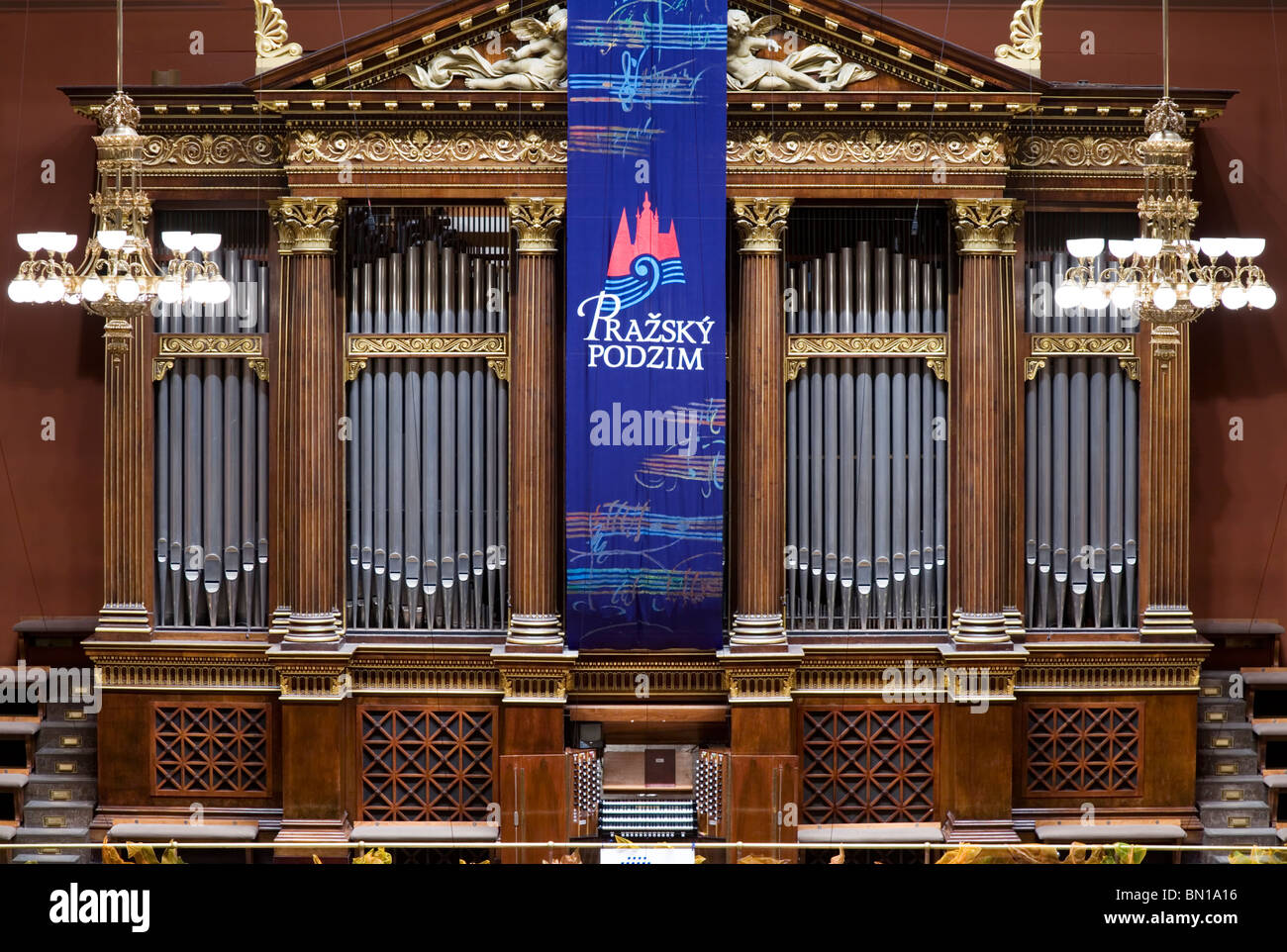 The Rudolfinum, Prague Stock Photo - Alamy