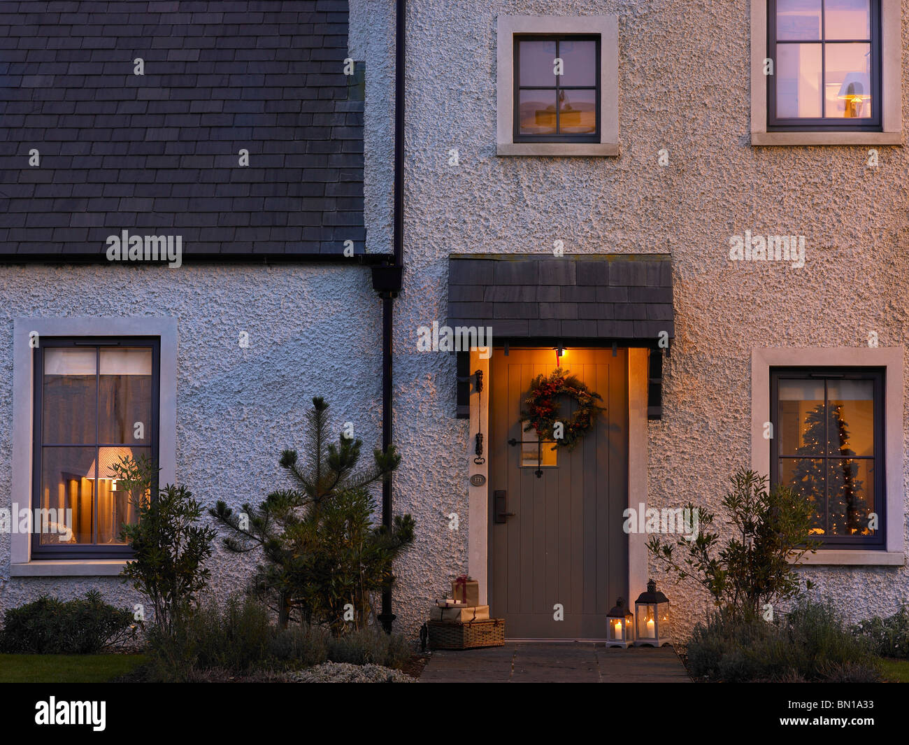 Christmas at Doonbeg Hotel Golf & Spa Resort in Co Clare Stock Photo ...