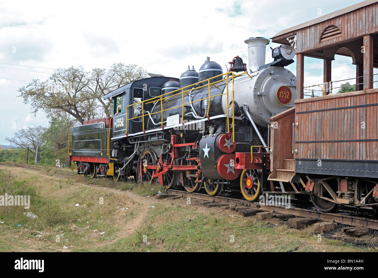 Old steam sugar train hi-res stock photography and images - Alamy