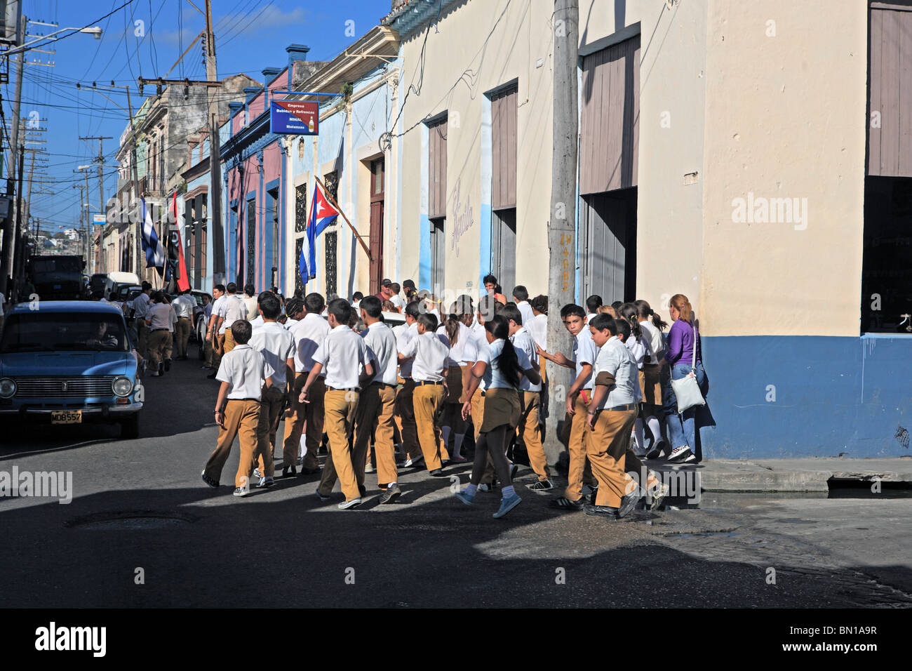 Old cuba flag hi-res stock photography and images - Alamy