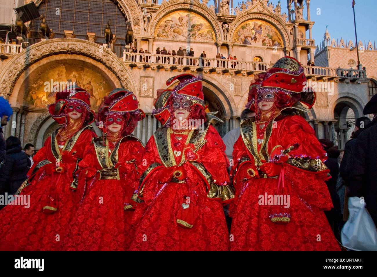Italy, Venice Carnival Mask and costume Stock Photo - Alamy