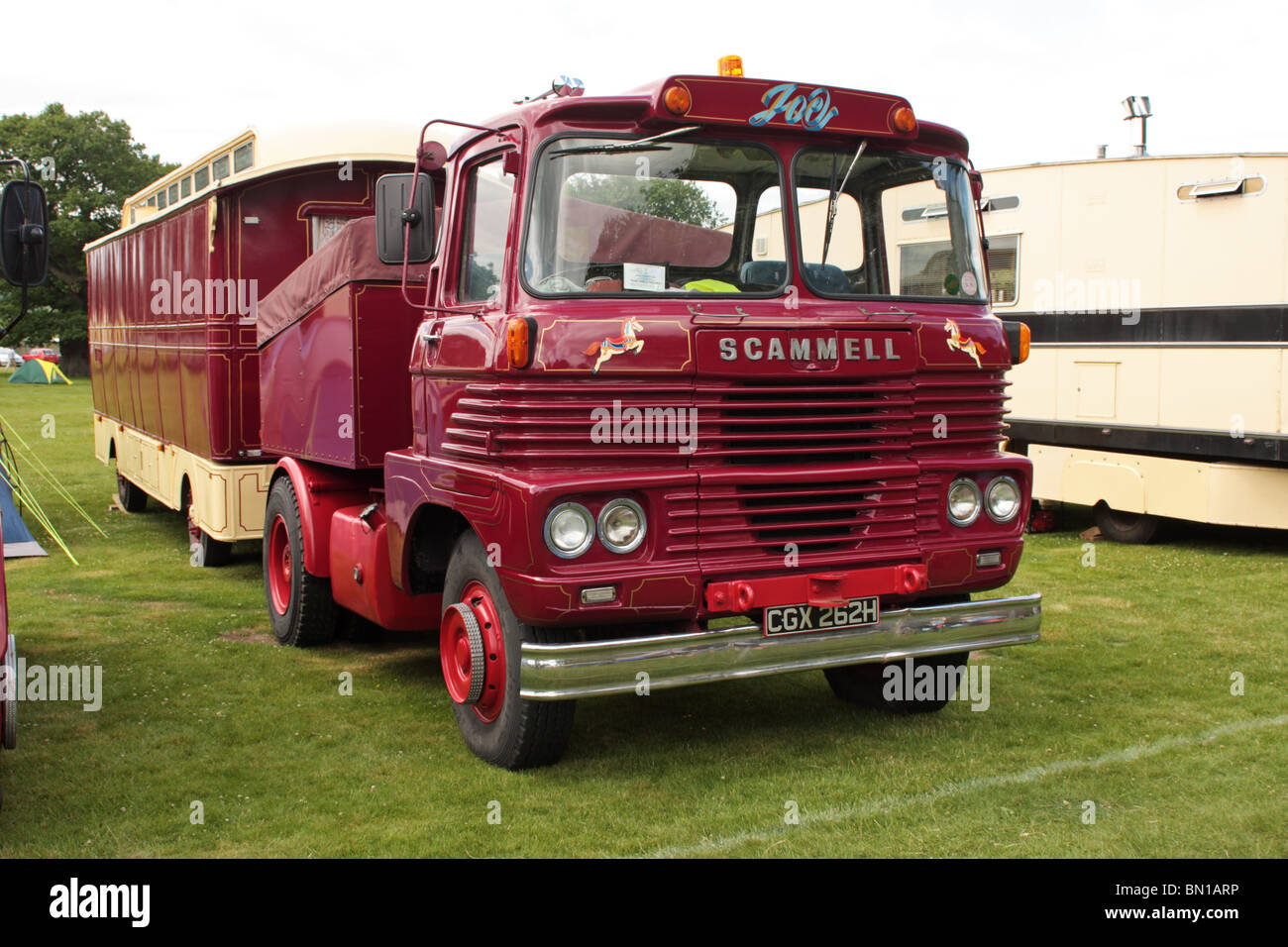 Classic British Trucks Stock Photo - Alamy