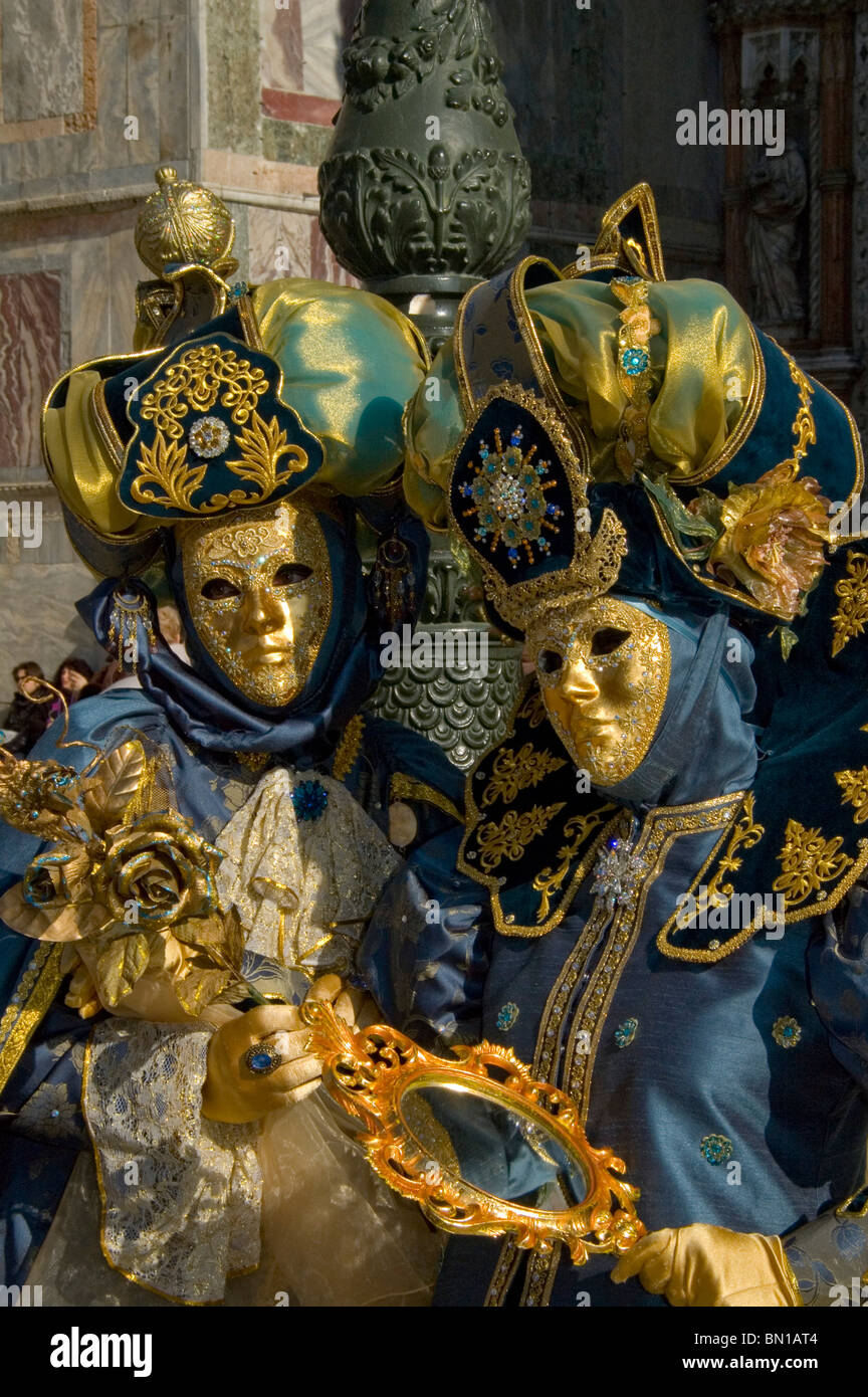 Italy, Venice Carnival Mask and costume Stock Photo - Alamy