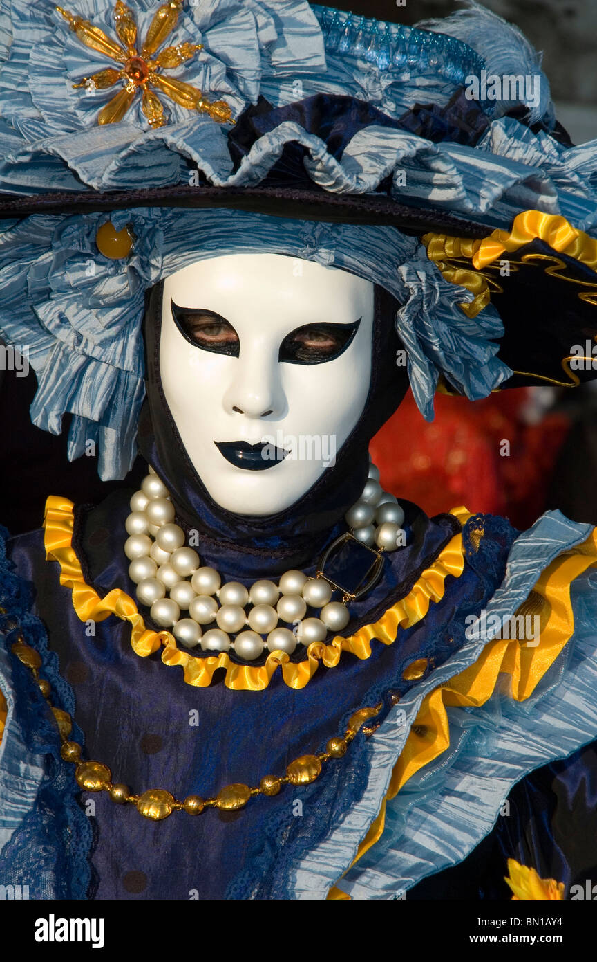 Italy, Venice Carnival Mask Stock Photo - Alamy