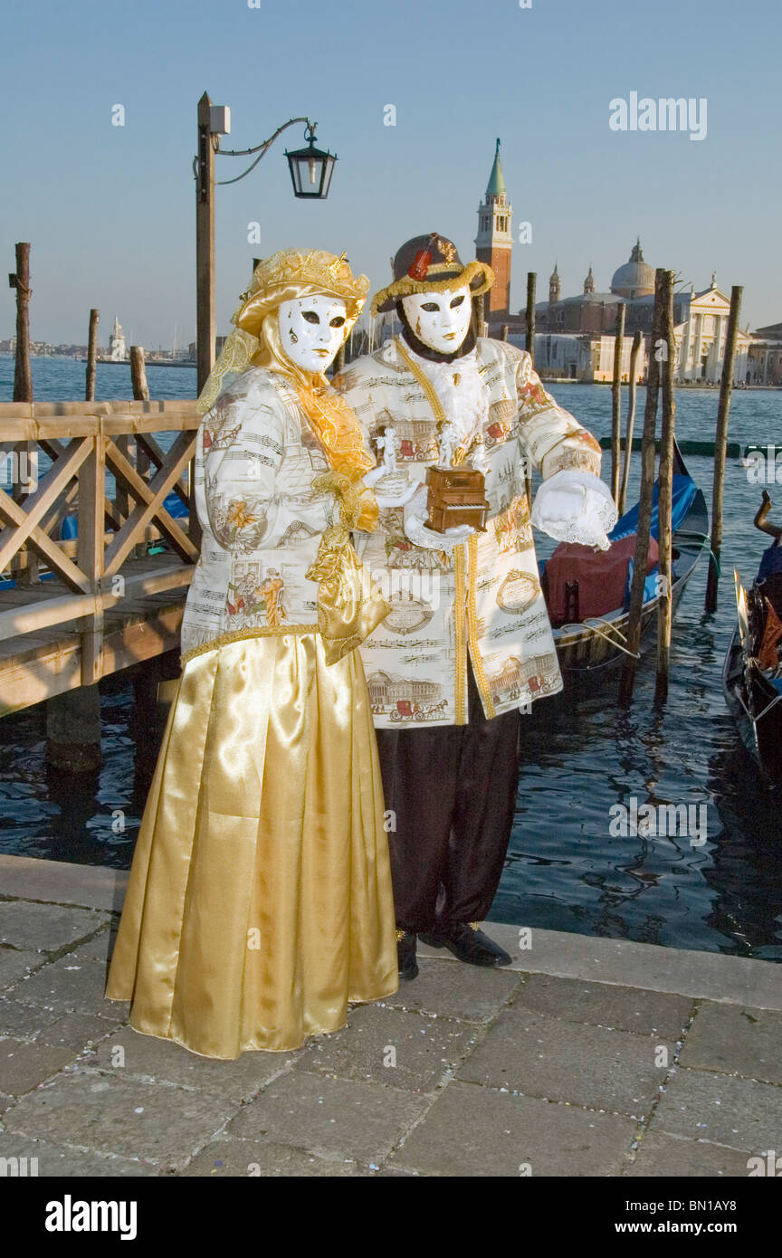 Italy, Venice Carnival Mask and costume Stock Photo - Alamy