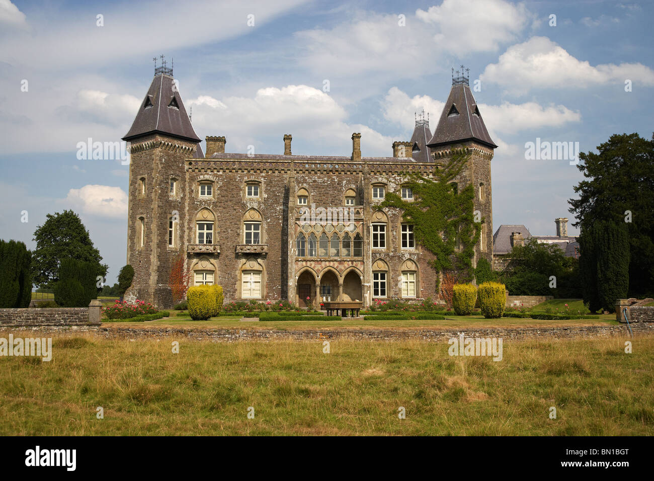 Newton House, Dinefwr Park, Llandeilo, Carmarthenshire, Wales, UK Stock ...