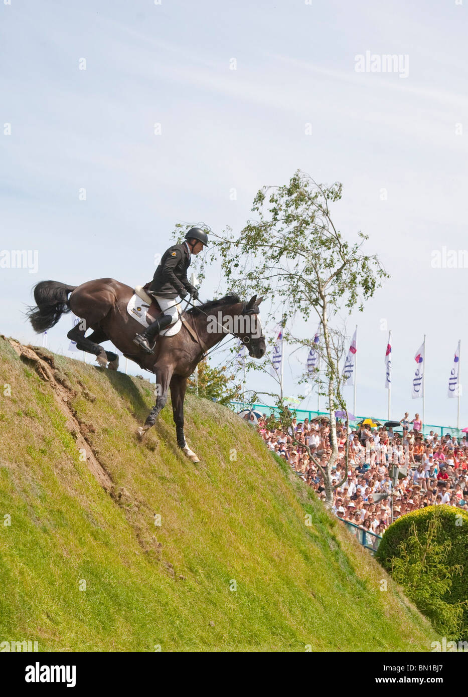 HICKSTEAD ENGLAND. 27-06-2010. The DFS Derby during the British Jump ...