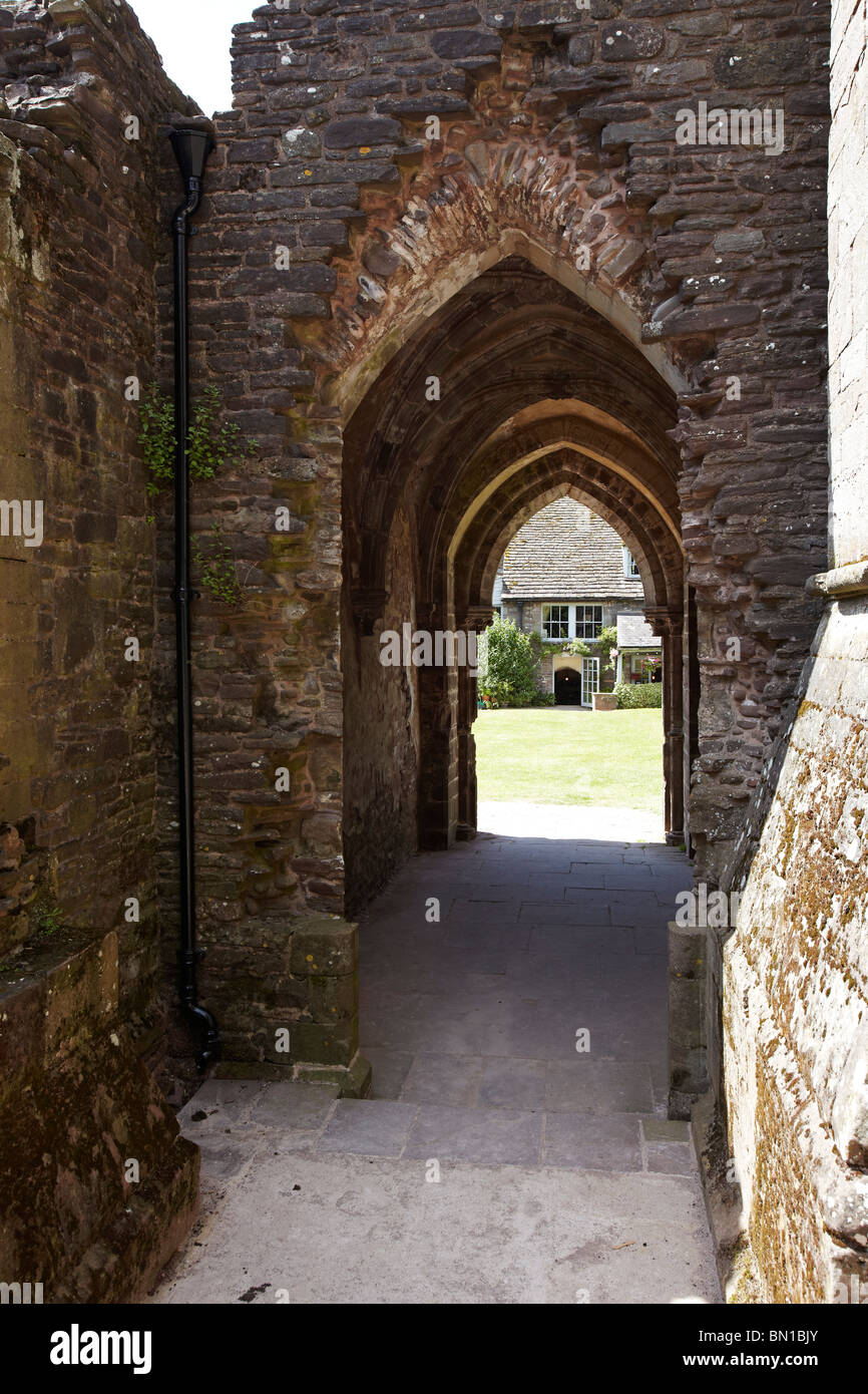 Llanthony Abbey in South Wales, UK Stock Photo - Alamy