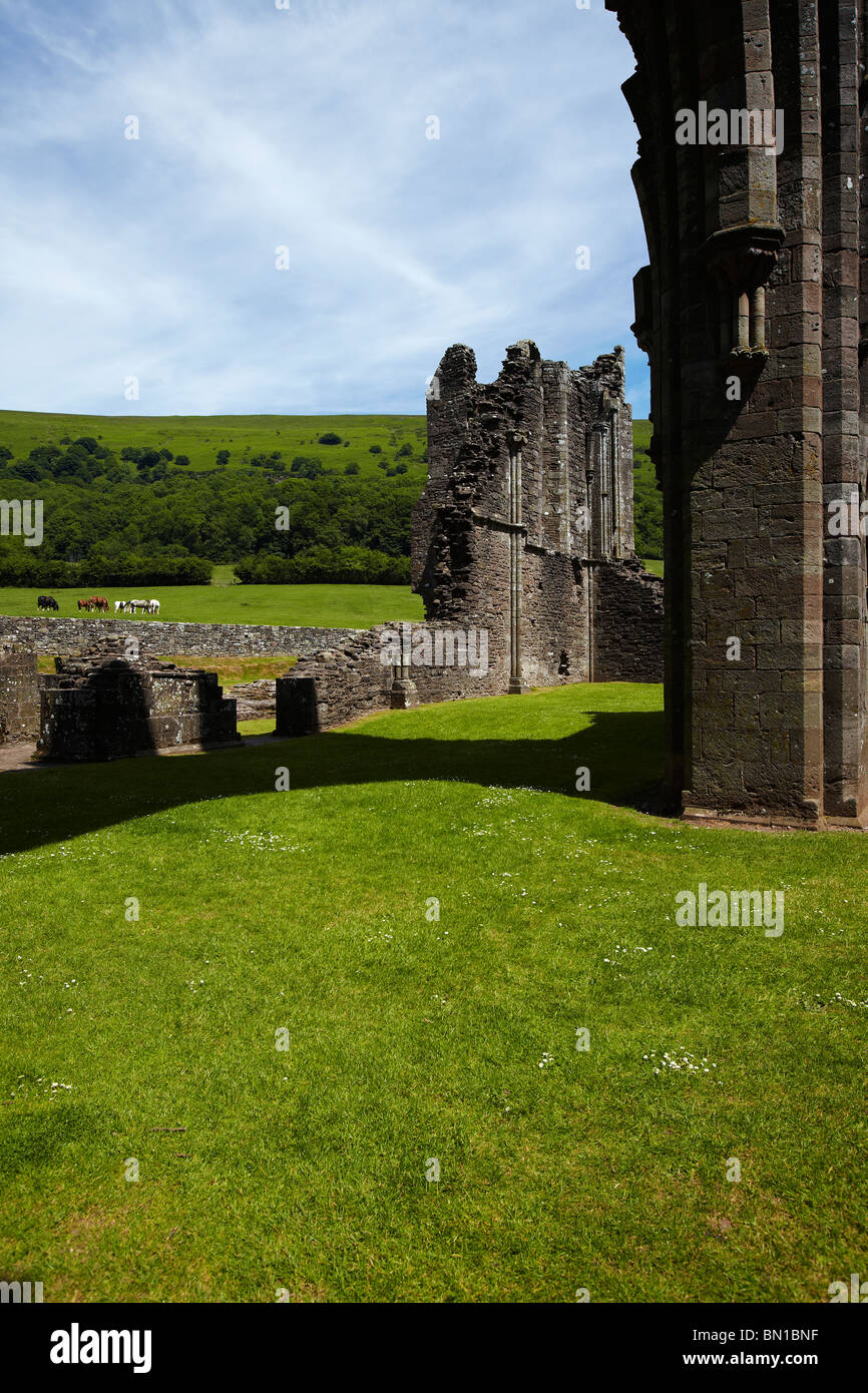 Llanthony Abbey in South Wales, UK Stock Photo - Alamy