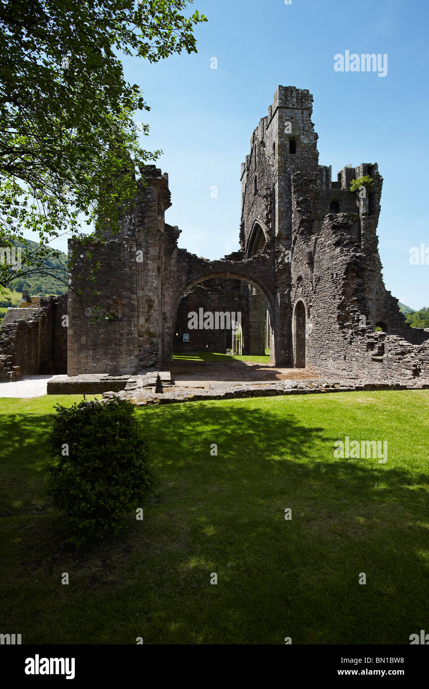 Llanthony Abbey in South Wales, UK Stock Photo - Alamy