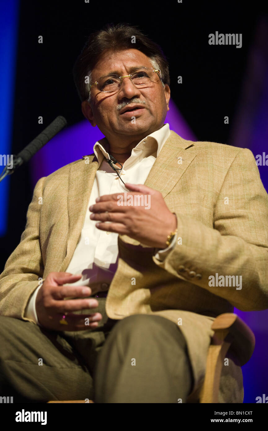 Former President of Pakistan General Pervez Musharraf pictured speaking ...