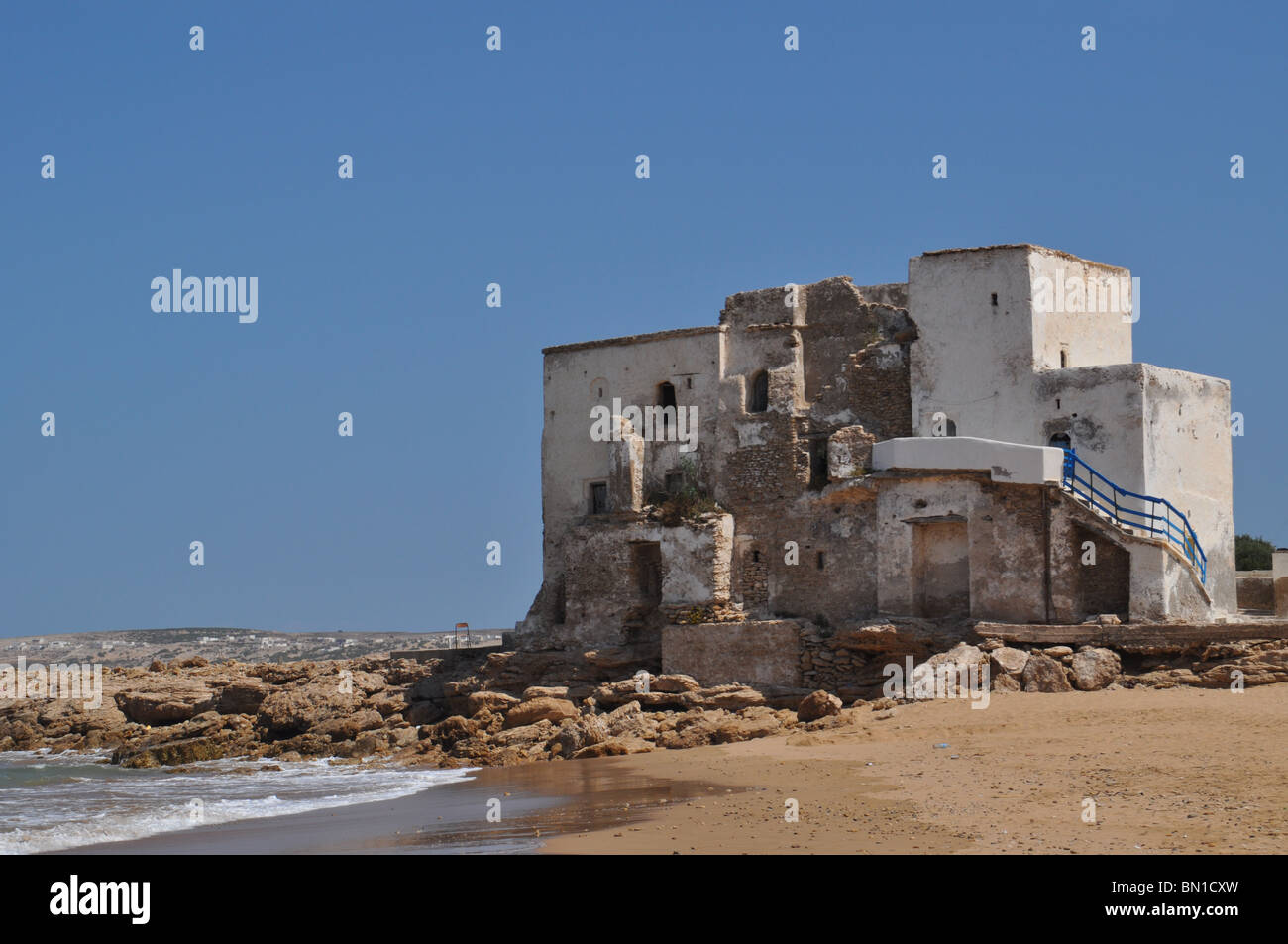 Marabout Shrine of Sidi Kaouki Stock Photo - Alamy