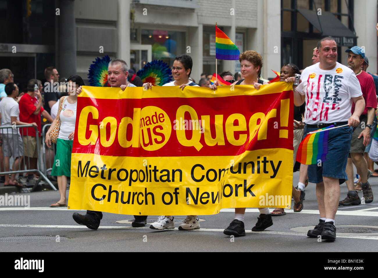Marching banner hi-res stock photography and images - Alamy